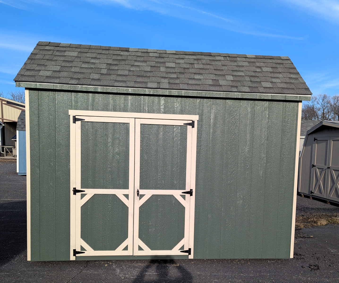 8×12 Carolina Salt Box - The Barnyard